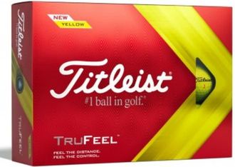 Titleist Trufeel Golfb&auml;lle f&uuml;r Erwachsene, Unisex, Gelb, Einheitsgr&ouml;&szlig;e