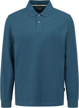 Bugatti Homme, Tops, Bleu, Taille: 3XL Polo &agrave; manches longues