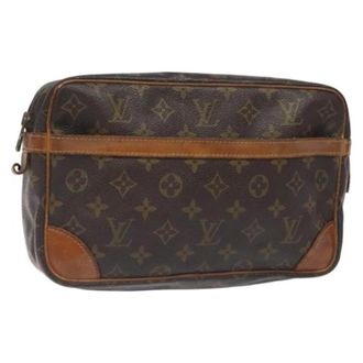 Louis Vuitton Pre-owned Canvas clutches - - Pre-owned - Damen - Braun - ONE SIZE