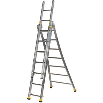 Centaure Umbaubare Leiter mit 3 Ebenen T3 3x10 bx - DUARIB - 610310