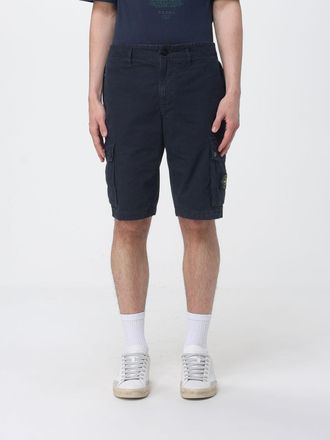 Stone Island Short Homme couleur Bleu Marine