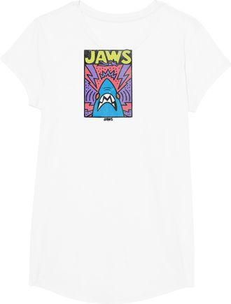 Jaws Neon Poster T-Shirt