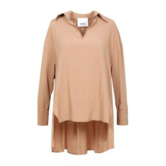 Erika Cavallini Semi Couture Damen, Blusen & Hemden, Beige, MGr&ouml;&szlig;e
