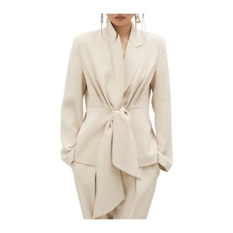 Lola Casademunt Damen, Jacken, Beige, MGr&ouml;&szlig;e