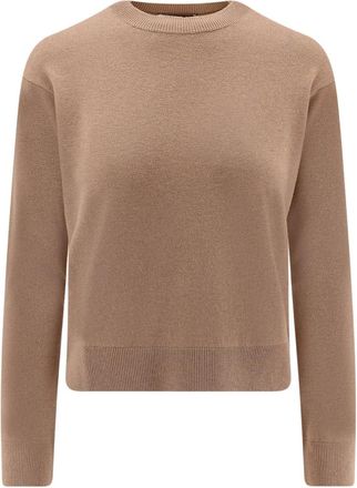 Max Mara Femme, Pulls, Brun, Taille: 42 FR Pull en laine éco