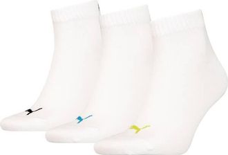 Puma Plain Quarter-Socken 3er-Pack