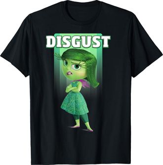 Disney Inside Out T-Shirt mit Ekel-Porträtgrafik T-Shirt