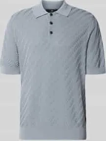 Matinique Regular Fit Poloshirt aus reiner Baumwolle in Strick-Optik