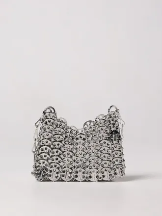 Paco Rabanne Minitasche RABANNE Damen Farbe Silber