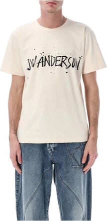 J.W.Anderson Homme, Tops, Beige, Taille: S Circular T-shirt