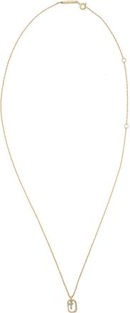 P D PAOLA Mini Letter T Necklace