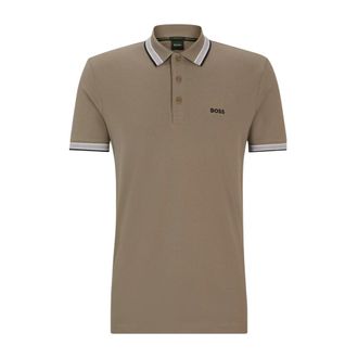 HUGO BOSS Paddy Poloshirt - - Tops - Herren - Beige - M