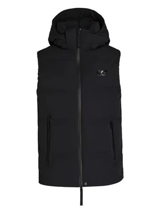 AlphaTauri gilet matelassé Ocoav à capuche - Noir