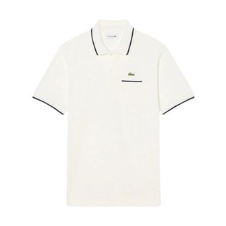 Lacoste Homme, Tops, Blanc, Taille: XL Lacoste T-shirts et Polos Blanc