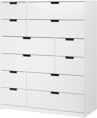 IKEA NORDLI Kommode mit 12 Schubladen