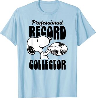 Peanuts Snoopy Pro Schallplattensammler T-Shirt