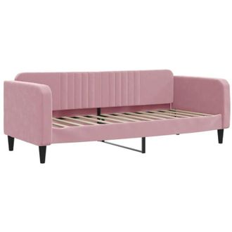 vidaXL Tagesbett Rosa 80x200 cm Samt Vidaxl