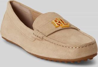Lauren Ralph Lauren Slipper aus echtem Veloursleder