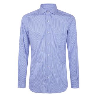 Barba Formal Shirts - - Shirts - Herren - Blau - 3XL