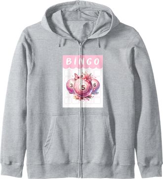 Generic Niedliche M&auml;dchen Damen Rosa Kokette Schleife Bingo Geschenke Casino Geschenke Kapuzenjacke