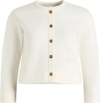 Patou cardigan en coton - Blanc
