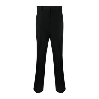 Palm Angels Gestreifte- taillierte Baumwollhose - - Trousers - Herren - Schwarzk - L