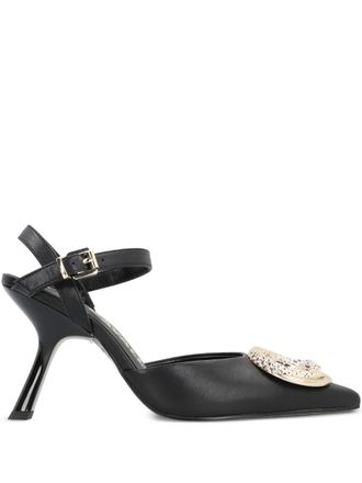 Just Cavalli sandales à bride cheville - Noir