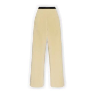 Elena Miro Palazzo Hosen - - Trousers - Damen - Beige - M