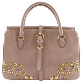Miu Miu Pre-owned Leder Handtasche - - Pre-owned - Damen - Rosa - ONE SIZE