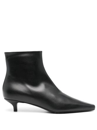 Toteme bottines Slim Ankle 35 mm - Noir
