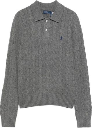 Polo Ralph Lauren Damen, Strickwaren, Grau, MGr&ouml;&szlig;e