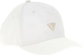 Guess Gilda Gabardine Baseball Cap - - Accessories - Damen - Wei&szlig; - ONE SIZE
