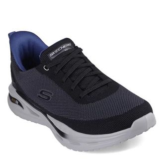 Skechers Baskets Arch Fit Orvan-Kincade pour Homme, Noir, 48.5 EU