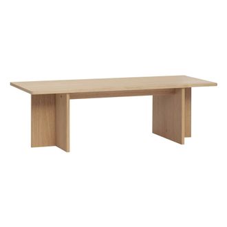 H&uuml;bsch Table basse rectangulaire en bois FSC H&uuml;bsch