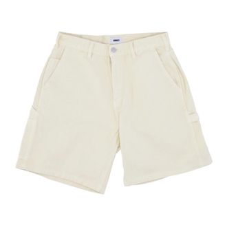 Obey Denim Zimmermann Shorts Ungebleichte Jeans - - Shorts - Herren - Beige - W30