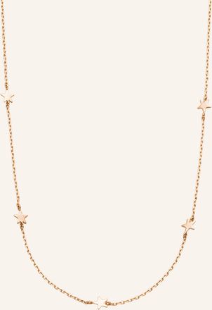 Leaf Halskette Mini Stars Aus 14 Karat Gelbgold rosegold