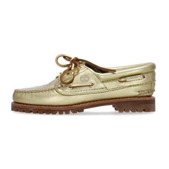 Timberland Goldene Boot-Mokassin Lifestyle Schuhe - - Shoes - Damen - Gelb - 38 1/2 EU
