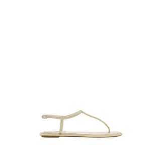 Rene Caovilla Femme, Chaussures, Blanc, Taille: 37 EU Diana Sandal