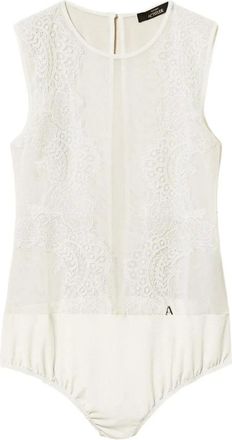 Twinset Femme, Tops, Blanc, Taille: 40 FR Top Twin-set