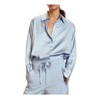 Cynthia Rowley Damen, Blusen & Hemden, Blau, MGr&ouml;&szlig;e