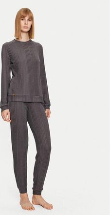 Selmark Pyjama Basica P6073 Grau Regular Fit