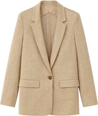 iBlues Femme, Vestes, Beige, Taille: 42 FR Blazer Droit