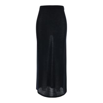 Semicouture Angie Strickrock - - Skirts - Damen - Schwarzk - L