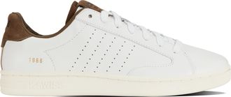K-Swiss Kswiss Mens Lozan Klub LTH,Wht/Teak/SNW,Wht,44EU