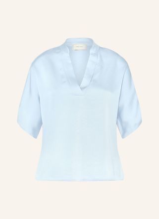 Neo Noir Neo Noir Blusenshirt Anelle Aus Satin blau