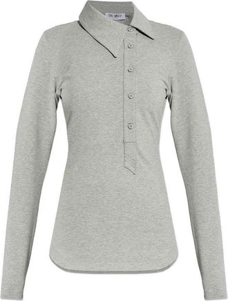 The Attico Poloshirt - Grau