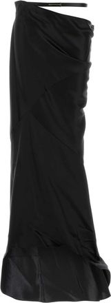 Tom Ford Black Exterior: Silk Gonne Skirt