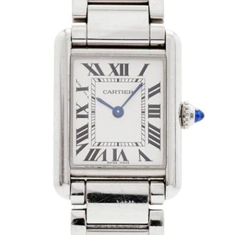 Cartier Montre vintage Pre-owned - Femme - Pre-owned - Gris - Taille: ONE Size