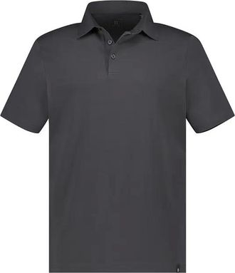 Boggi Milano Herren Polo-Shirt gr&uuml;n Baumwoll-Stretch