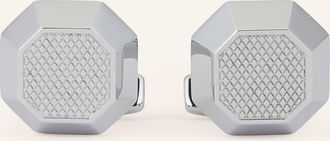 HUGO BOSS Manschettenkn&ouml;pfe Metaloct silber